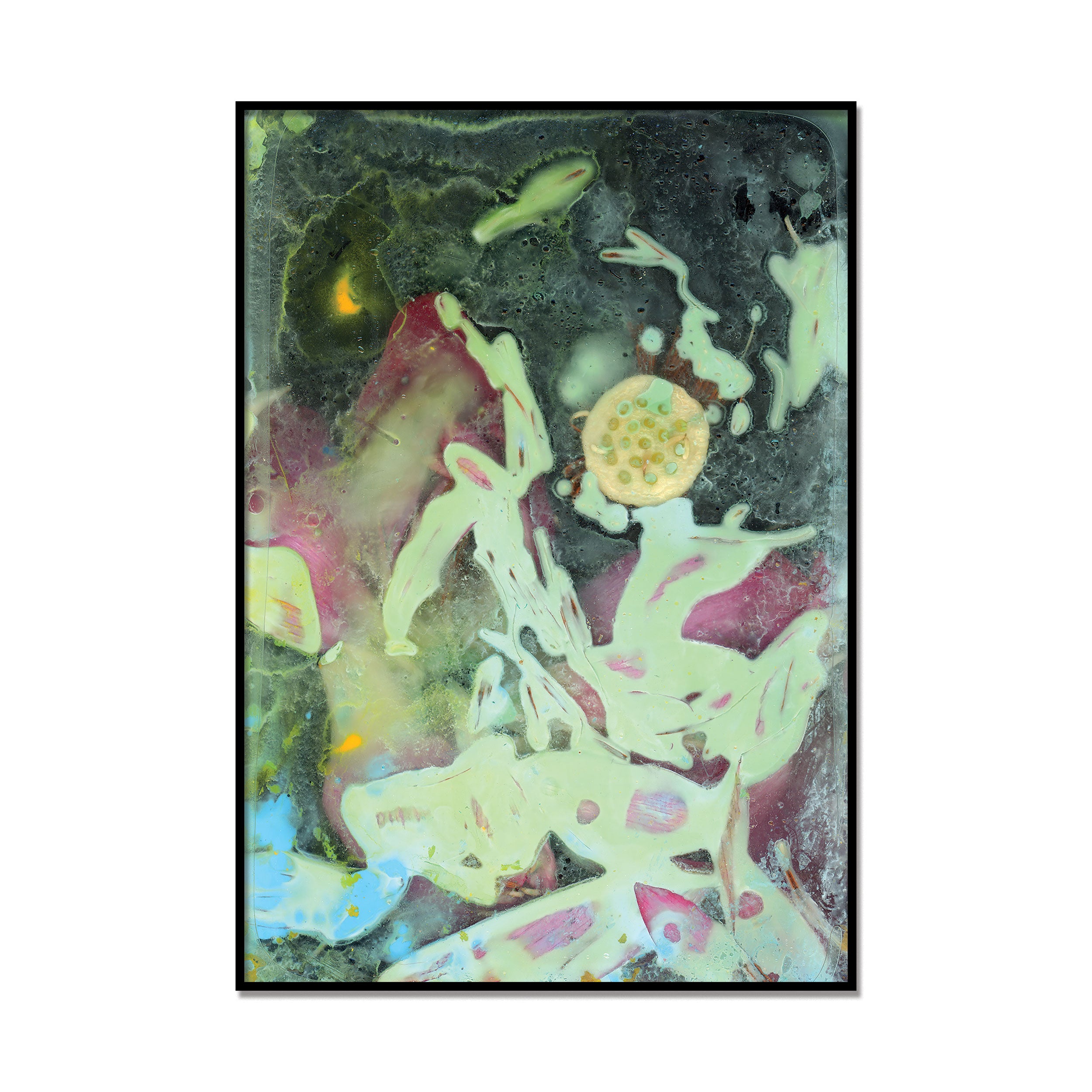 Lotus In A Pond's Embrace 2024 by Eeshani Mitra – Method