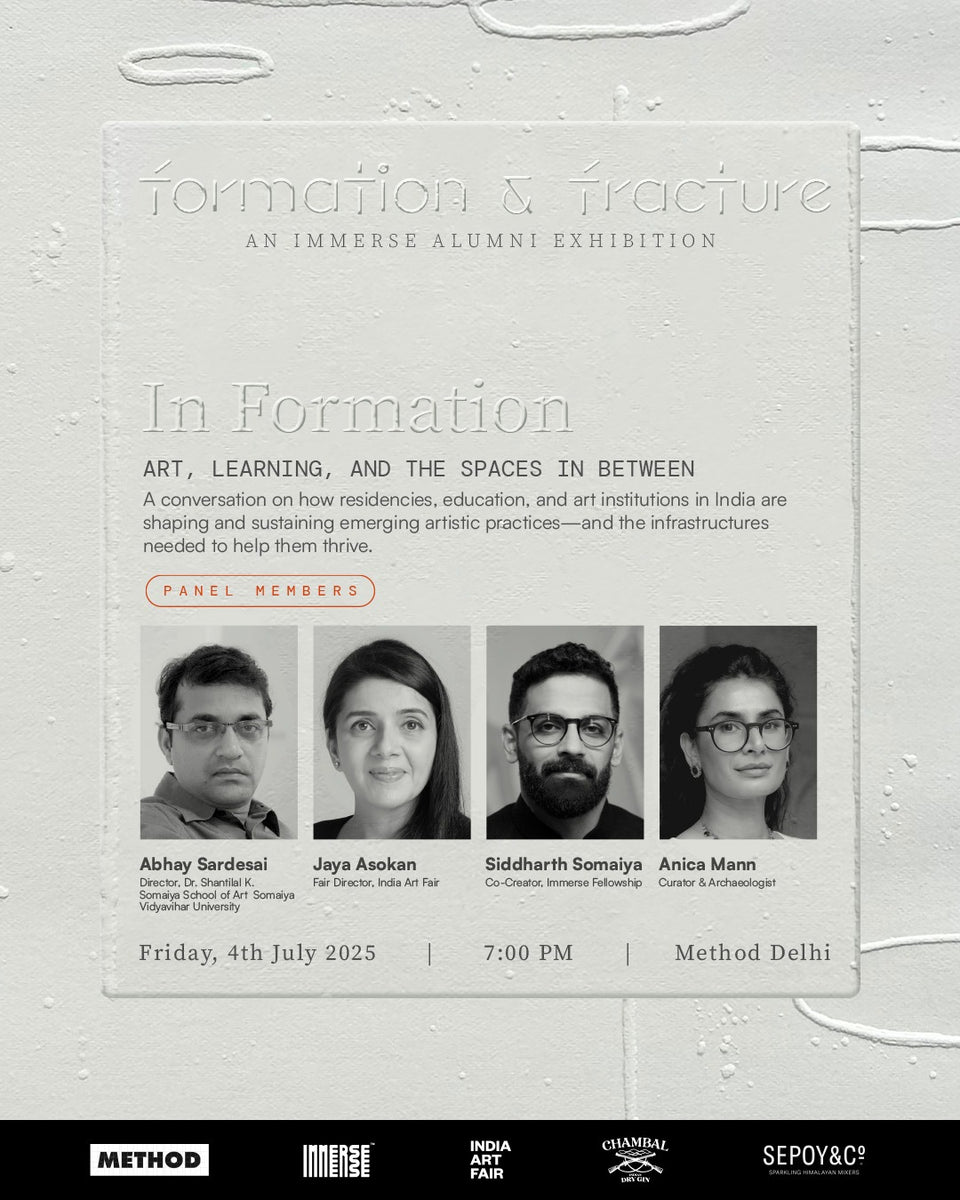 Formation & Fracture | Opening Night | 4th July | Method Delhi