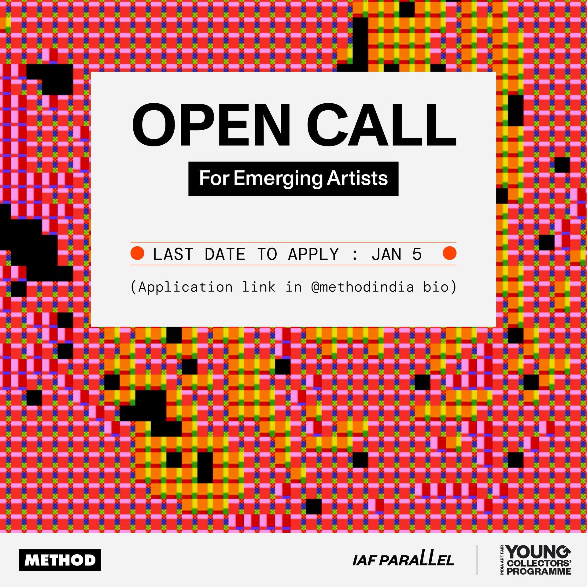 OPEN CALL FOR EMERGING ARTISTS
